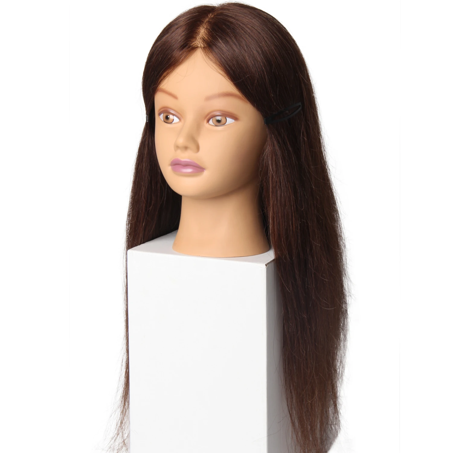 Wholesale Practice Mannequin Head Dummy Doll Head Human Hair Training ...