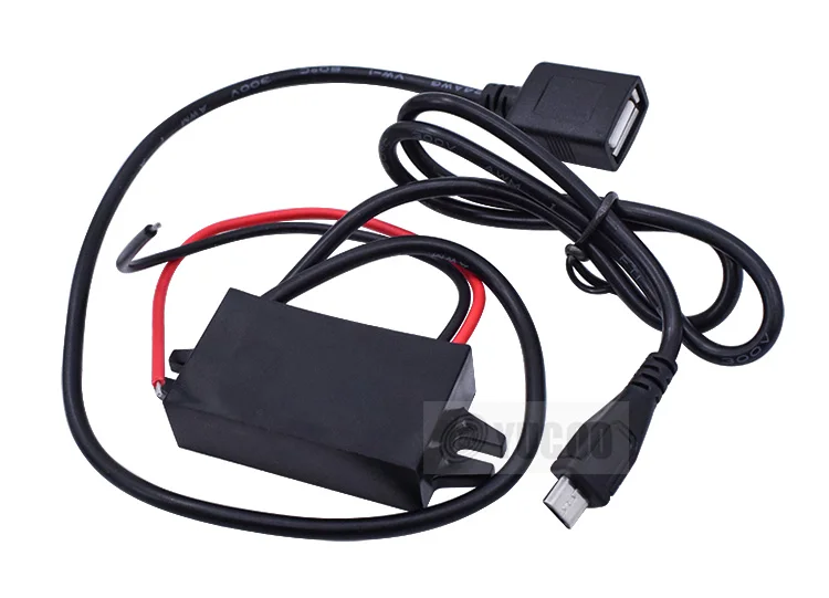 Dual Usb Female Port Step Up 12vdc To 5vdc 3a Dc Dc Converter For Led ...