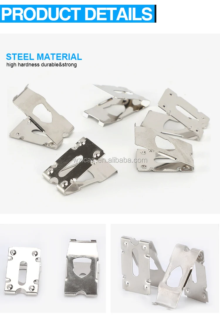 Photo Frame Accessories Metal Spring V Shape Clip For Backboard - Buy ...