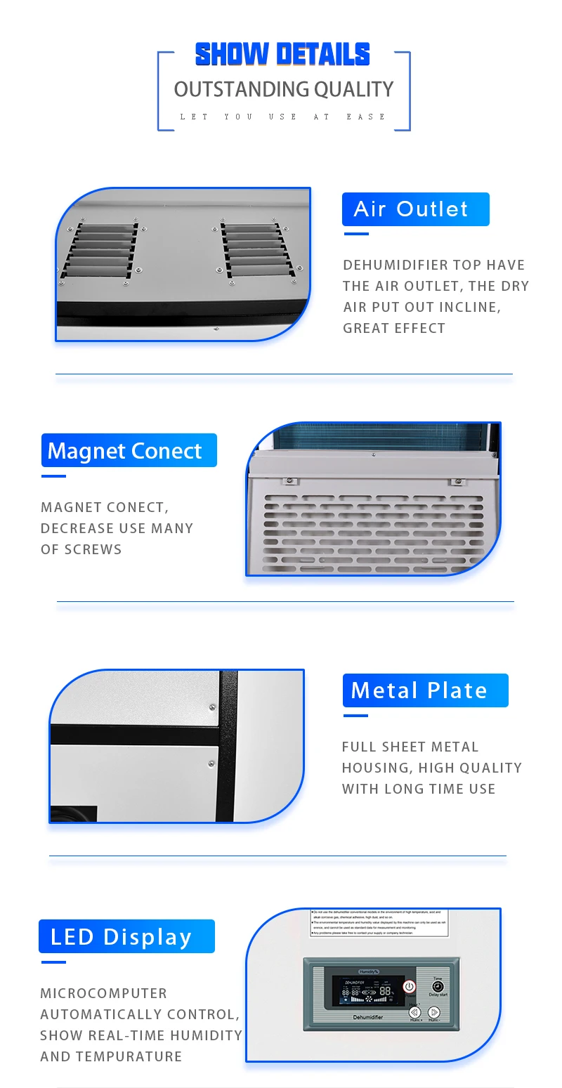 Big Capacity Industrial Humidity Control Unit - YOTREE Dehumidifier
