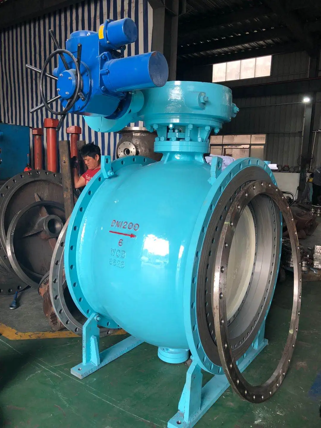 Stainless Steel Eksentrik Hemispherical Valve Eksentrik Semi Ball Valve ...