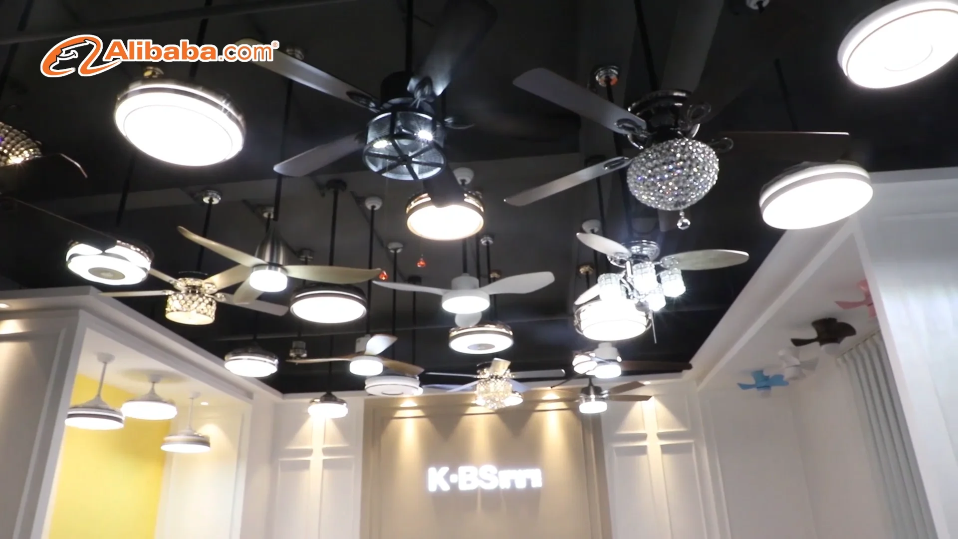 Pendant Electric Motor Cooling Ceiling Fan Light Decorative Fancy Glass ...