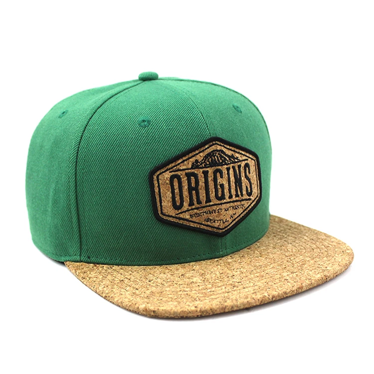 New Fashion Design Wooden Cork Brim Cork Embroidery Patch Stylish ...