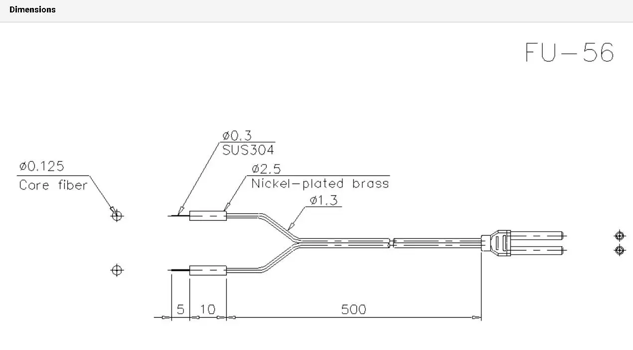 Keyence Fu-56 Manual-calibration Fibreoptic Sensor New Original - Buy ...