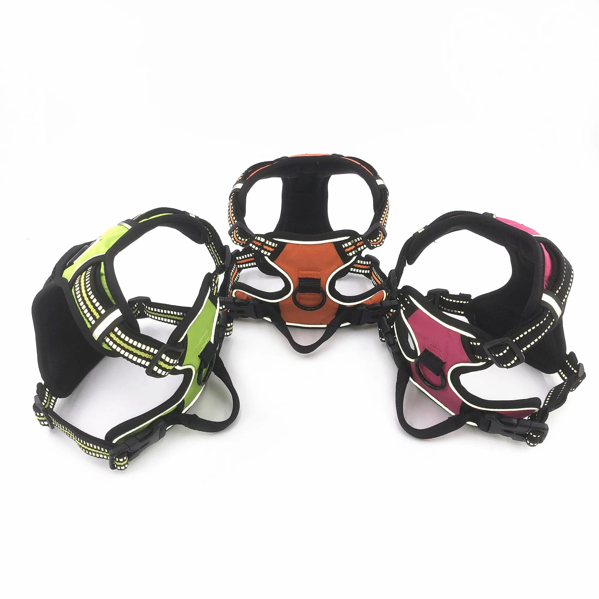 Amazon Custom Logo Mesh Dog Harness Soft Fabric Dog Pet Adjustable ...