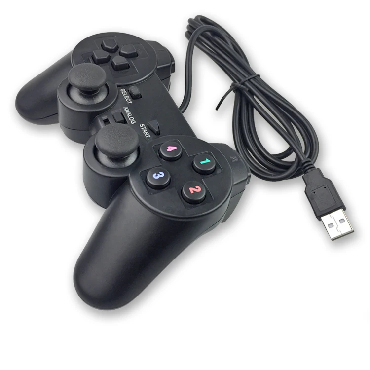 Usb Game Classic Joystick For Pc Controller Pc/usb Wired Gamepad With 1 ...