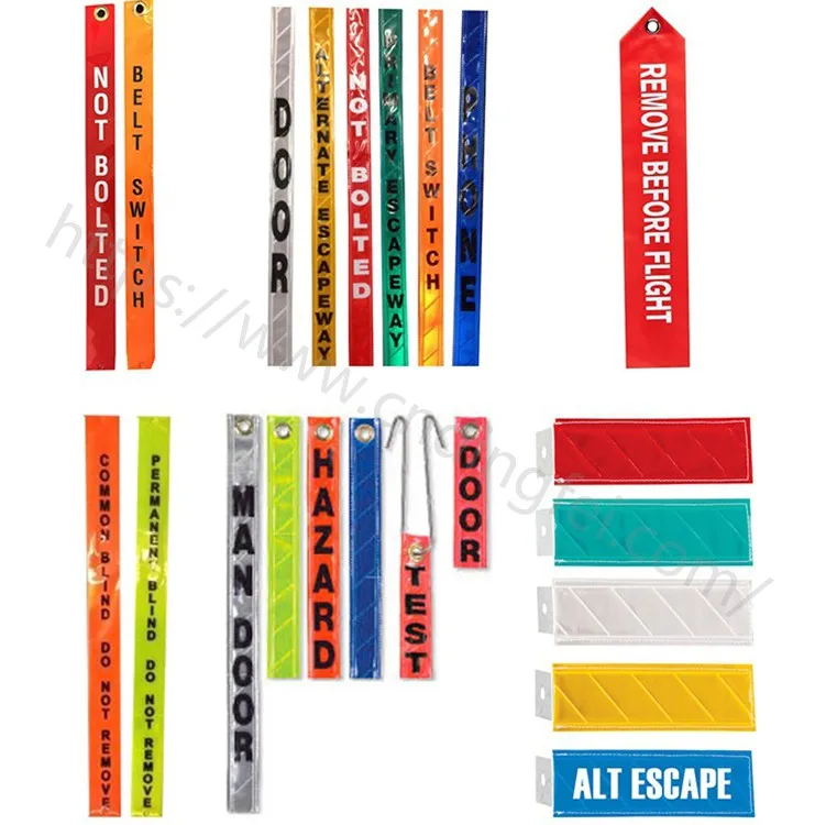 W061a High Visibility Vinyl Reflective Streamers Mining Hanging ...