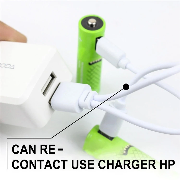 Cheap Cost Rechargeable Micro Usb Aa Batteries 1.2v 450mah 1000mah Ni ...