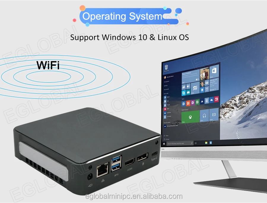 Eglobal MU01 - Intel Core I5 8265U Gaming Computer