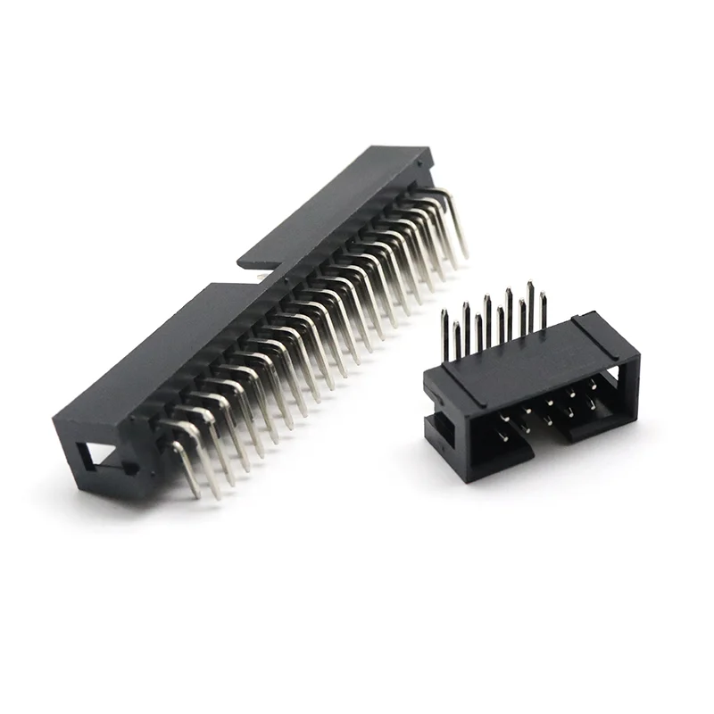 Idc Box Header Dc3 Double-row 6/8/10/12/14/16/18/20/24/26/30-50p Jtag ...