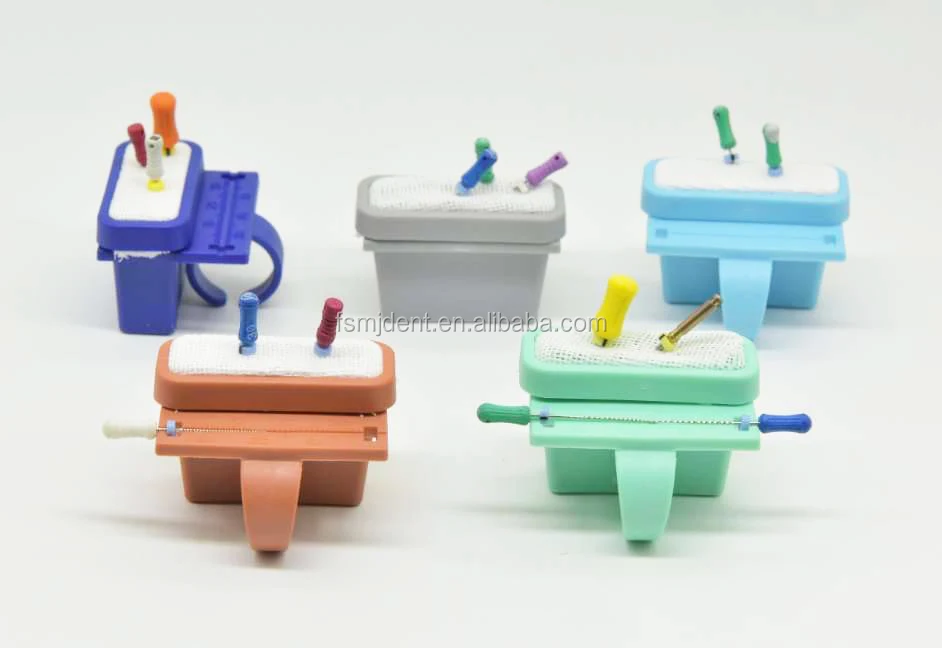 Autoclavable Sterilizable Dental File Box , Plastic Bur Holder , Dental ...