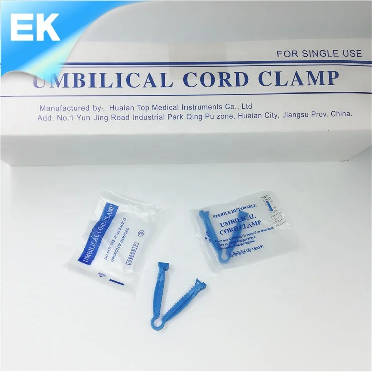 Disposable Umbilical Cord Clamps - Sterile & Convenient