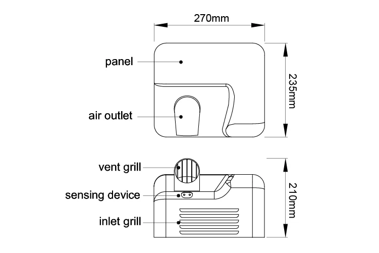 Automatic Hand Dryer Circuit Diagram - Efficient & Durable