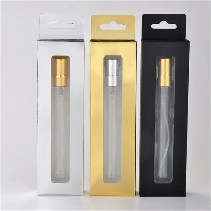 Sample Free 10ml Empty Mini Perfume Tube with Custom Box
