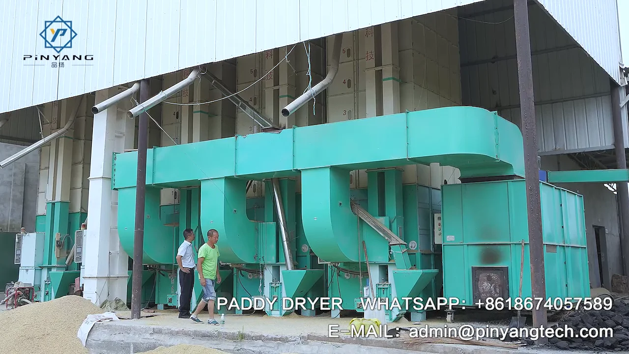 5hm-15 Grain Drying Machine Paddy Dryer Rice Mill Machine Engineers ...