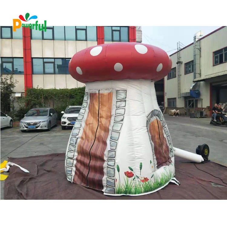 Inflatable Mushroom Tent Cabin For Smurfs - Buy Inflatable Mushroom ...