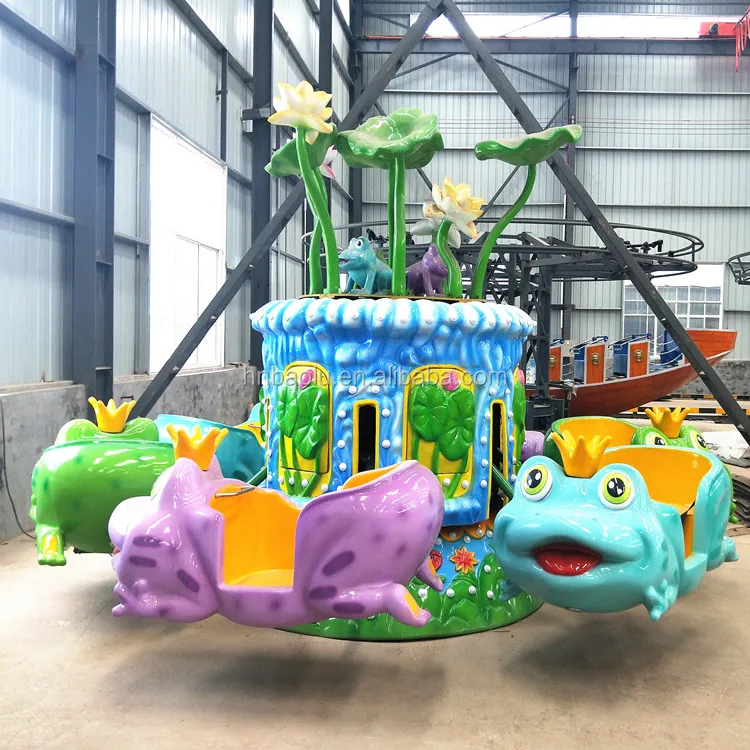 Cheap Children Play Product Happy Frog Jumping Kiddie Amusement Park ...