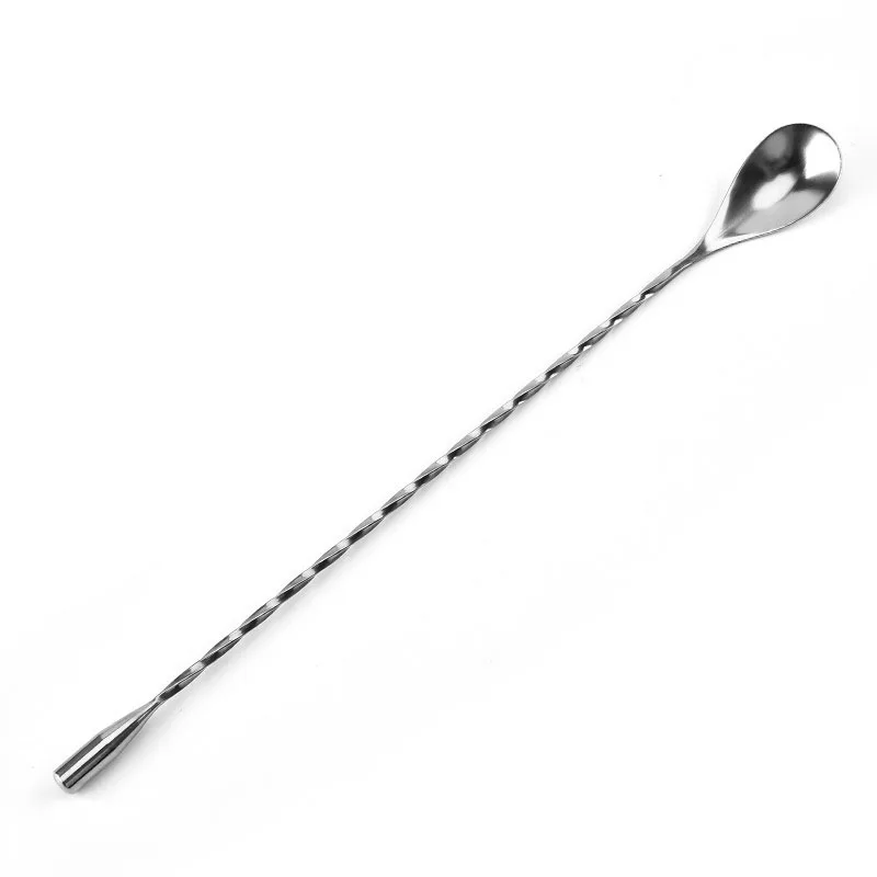 Customized 304 Stainless Steel Long Bar Spoons - 30cm