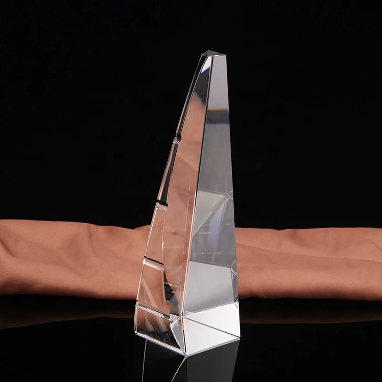 New Design Optical Crystal Lighthouse Trophy Cup Award Award Clear ...