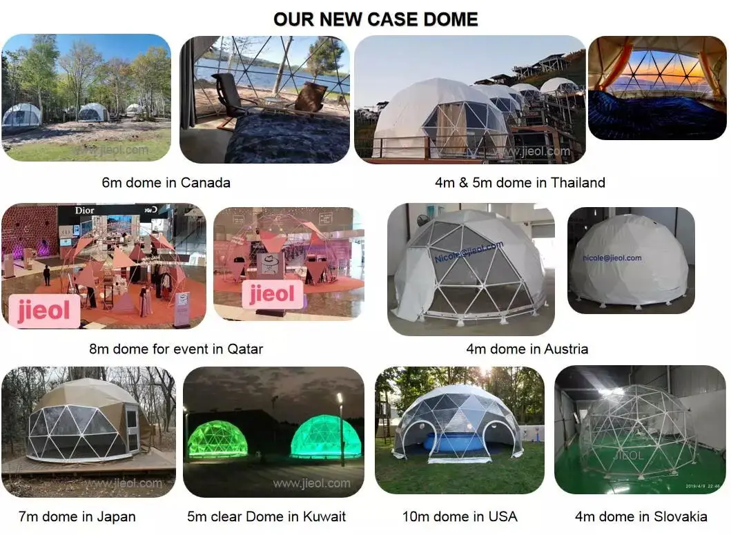 Wholesale Spherical Geodesic Dome Exhibition Tents for Events