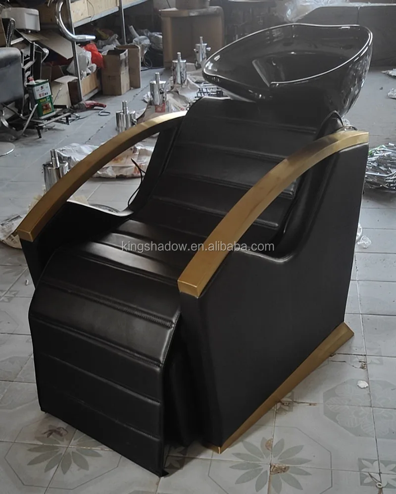 King Shadow Modern Hair Salon Shampoo Bowl Massage Shampoo Chair Salon ...