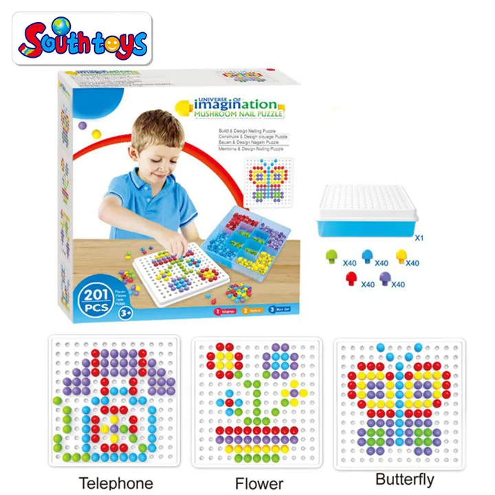 Pegs Building Construction Game - Educational Fun for Kids