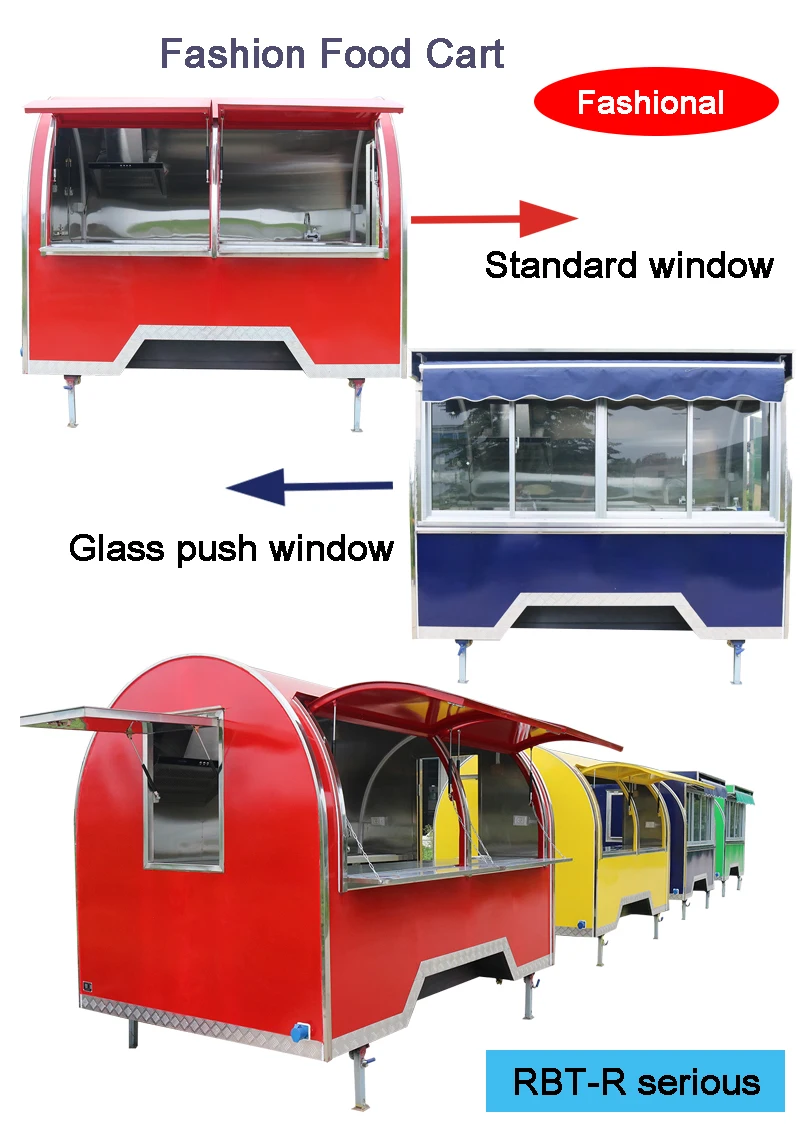 Street Food Kiosk Design - Mobile Food Carts & More
