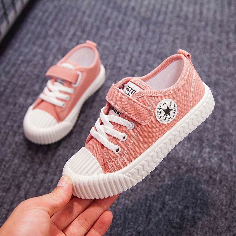 Soft Sole Autumn Spring School Little Girls Jeans Footwear Children ...