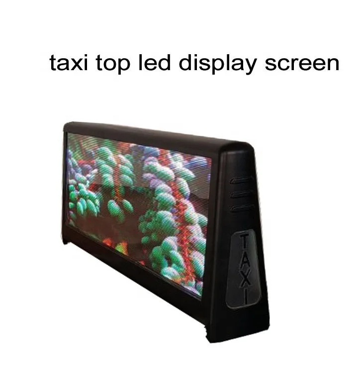 P5 LED Roof Top Taxi Board - Customizable Advertising Display