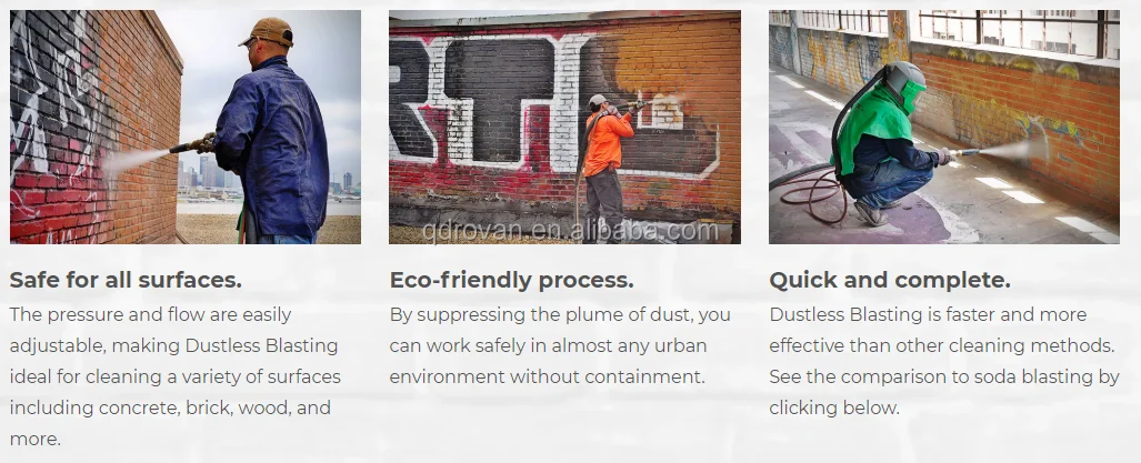 Mobile Dustless Blaster Machine - Efficient Rust Removal