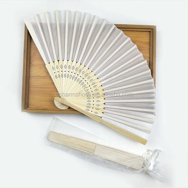 Wedding Gift Fabric Custom Bamboo Fans with logo| Alibaba.com