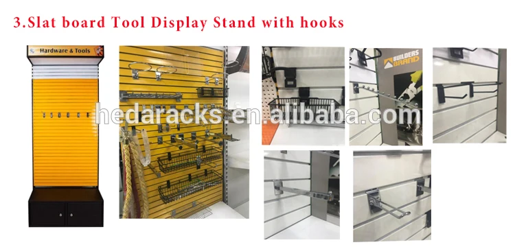 Metal Pegboard for Hardware Hang Power Tools Hardware Display Stand ...