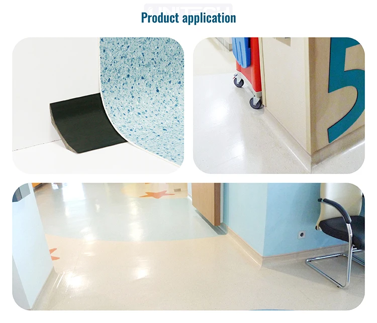 Nice Visual Finish PVC Cove Formers Flooring Accessories