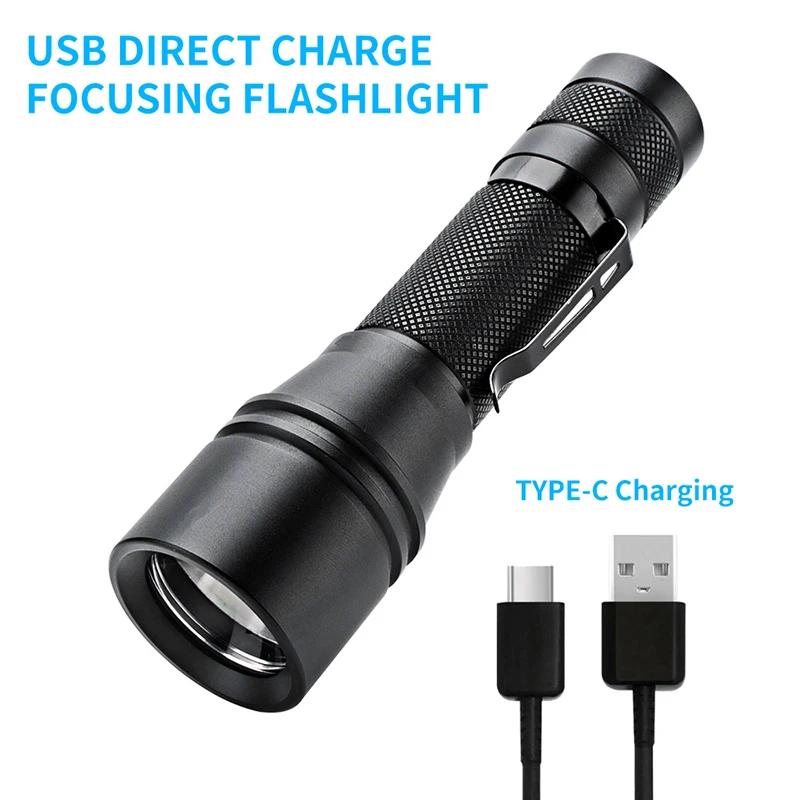 Creative Long Range High Powerful 18650 Battery Torchlight Led Big Zoom ...