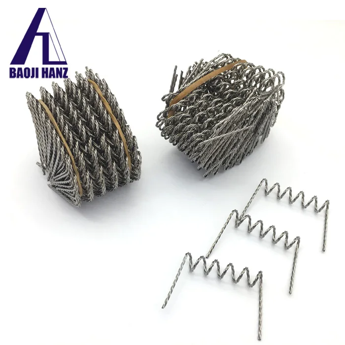 3 Strand 0.8mm Tungsten Wire for Vacuum Coating - Hanz