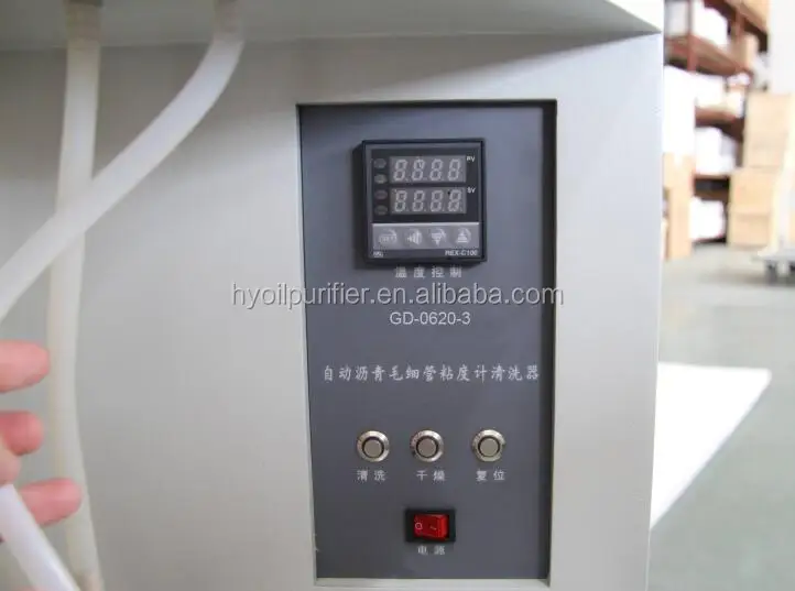Automatic Asphalt Vacuum Capillary Viscometer Washer Tube Cleaner Price ...