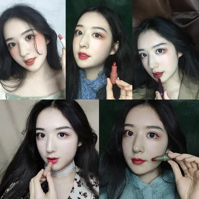 Mini Capsule Lipstick Set - Sample Gift Box of Lip Glaze