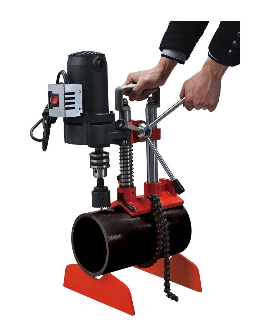 Pipe Hole Saw Cutting Machine 152mm Holes Max. - Buy Pipe Hole Saw ...