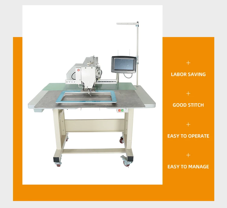 3020 Automatic Industrial Programmable Pattern Sewing Machine For ...