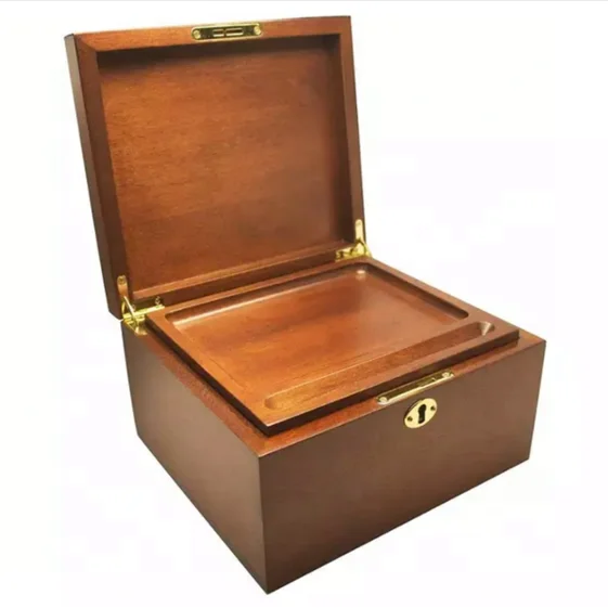 Fhbiz Custom Luxury Wooden Smell Proof Weed Stash Box Combo Storage ...