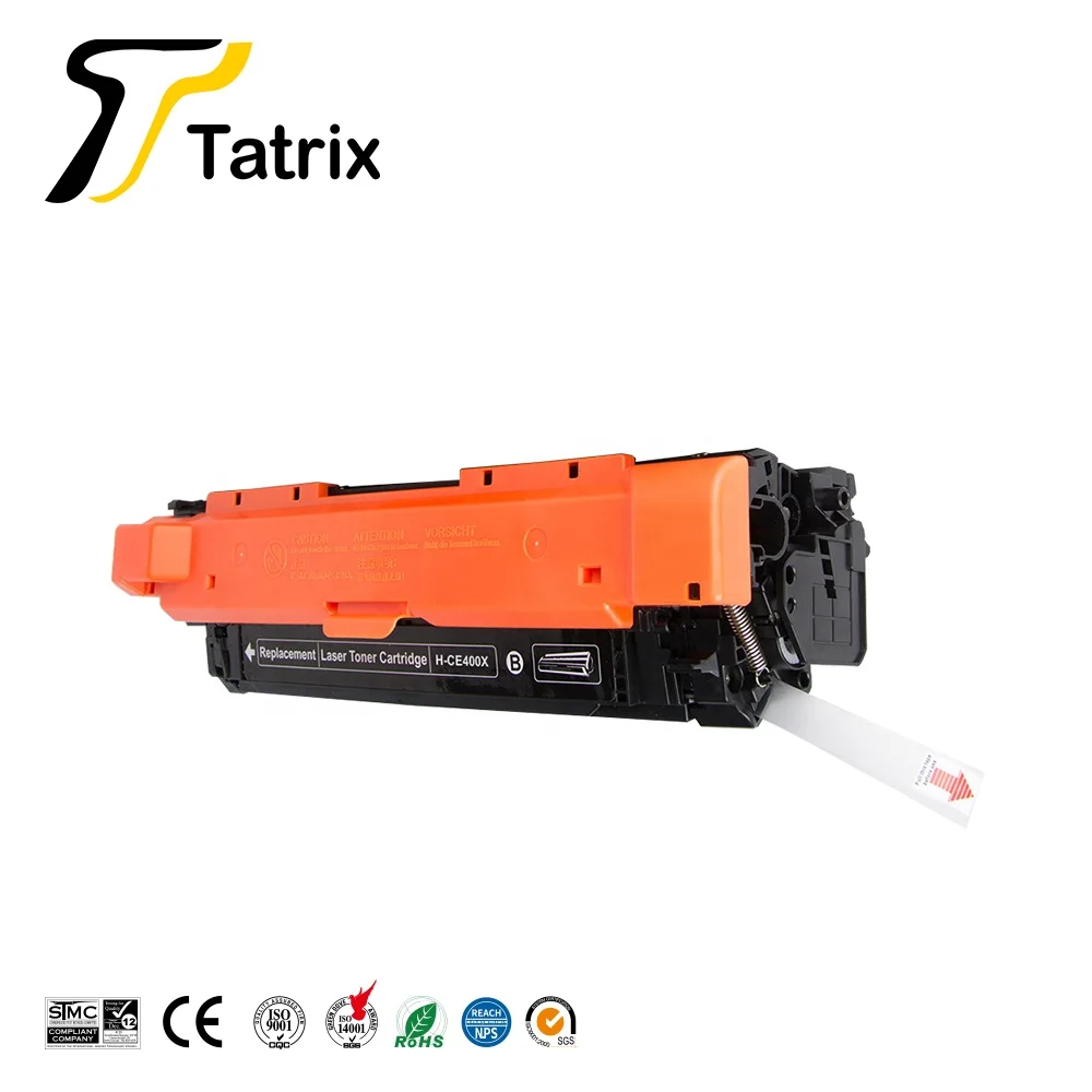 Tatrix CE400X Premium Compatible Laser Black Toner Cartridge CE400X ...
