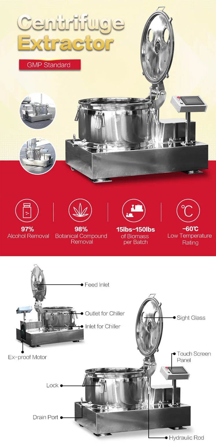15lb Biomass Extraction Centrifuge - Efficient & Reliable