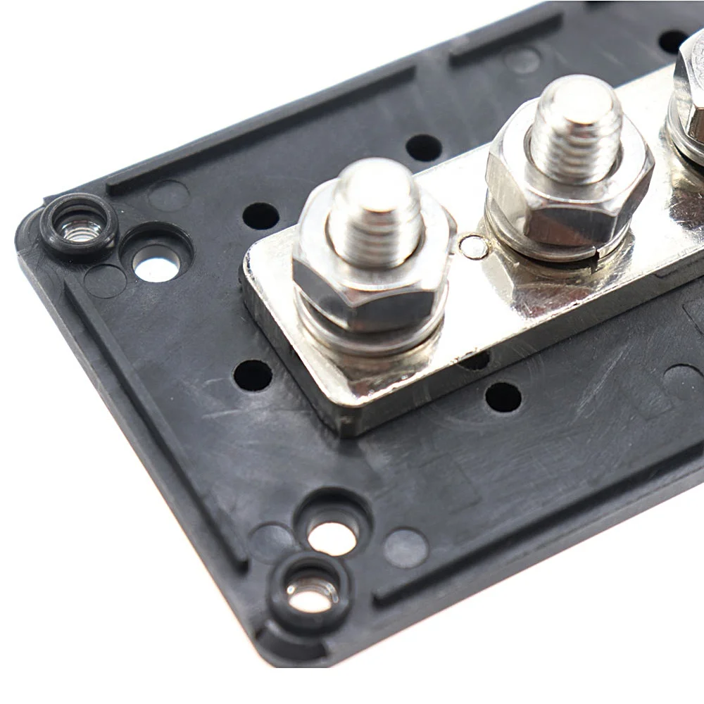 Amomd Rv 300a M8/m10 4 Studs Heavy Duty Copper Bus Bar Box - Buy Rv 4 Studs M8 M10 Bus Bar Box ...