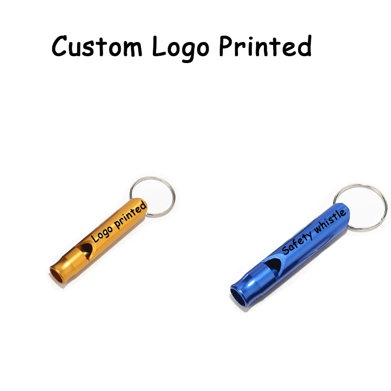 Custom Metal Emergency Whistle Self Defense For Anti Rape Colorful ...