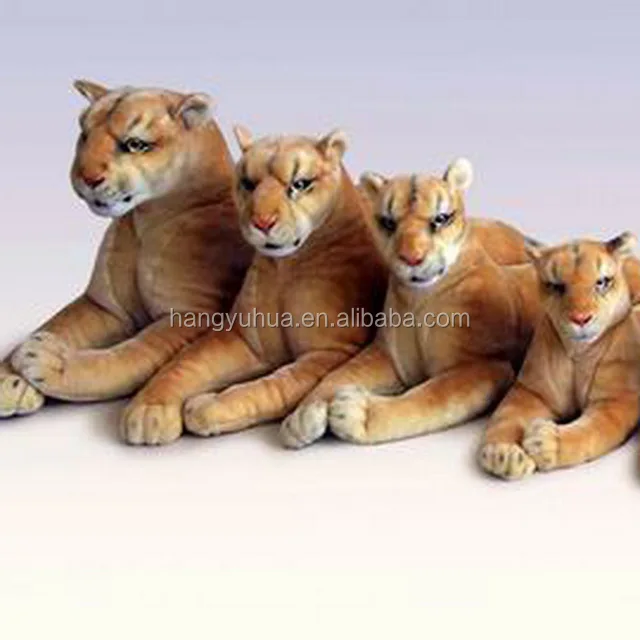 Realistic Stuffed Lioness Plush Toy - Perfect for All Ages