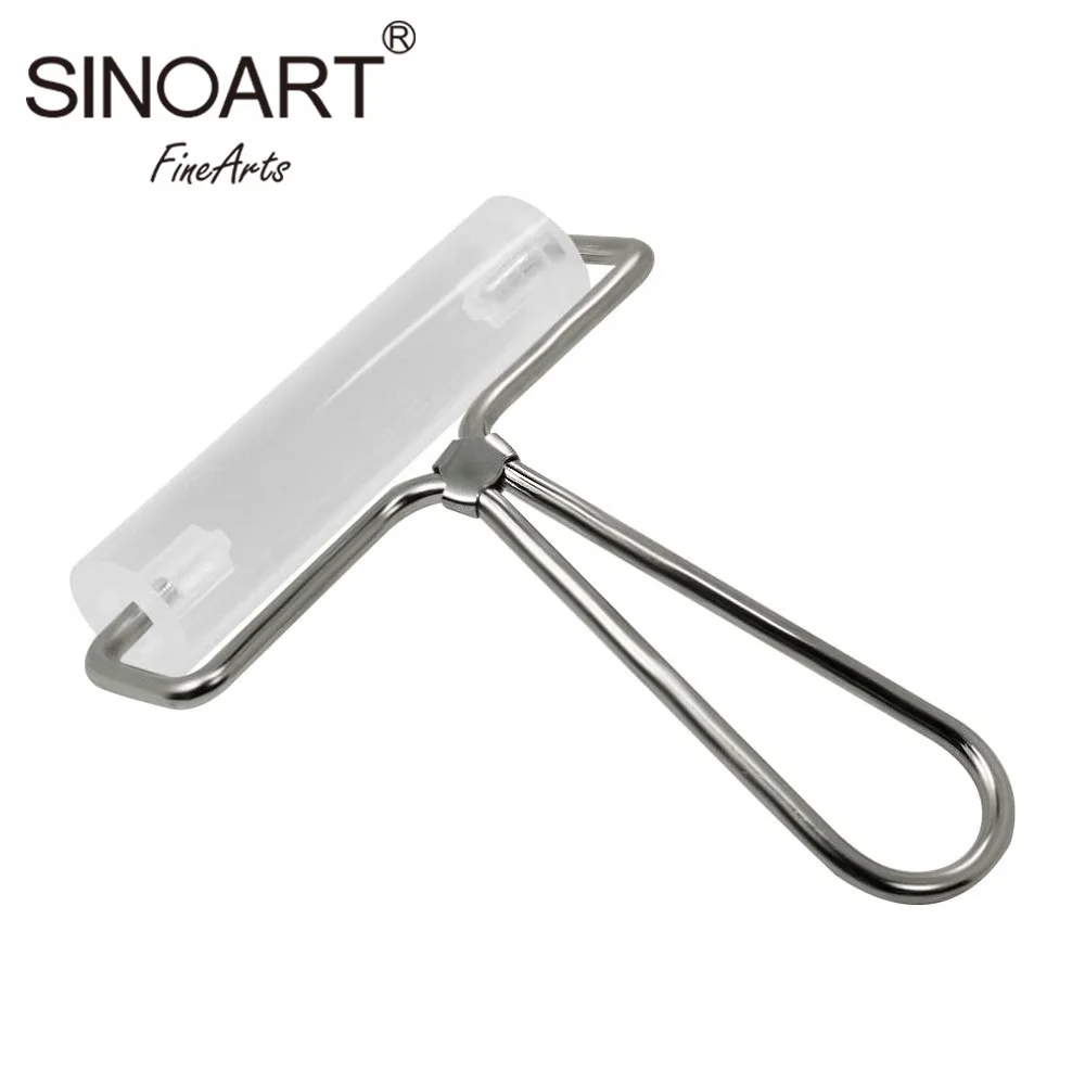 Stainless Steel Handle Acrylic Brayer Clay Roller Ideal For Polymer ...
