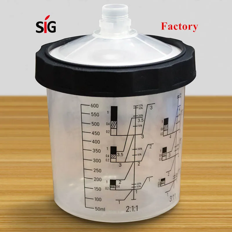 Car Body Refinish Accessories 800ml Paint Mixing Cups With Wholesale ...