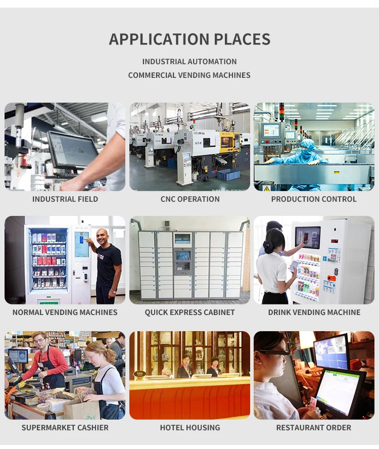 10 Inch Plc Monitor Control Hmi All in One Display Industrial ...