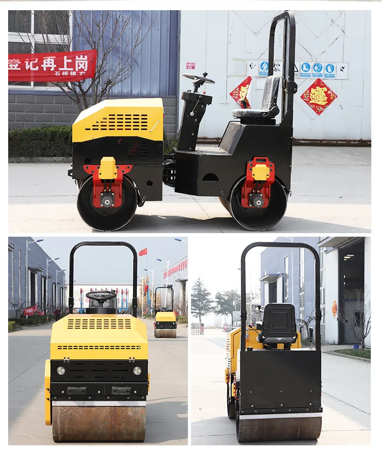 Soil Compactor Roller Road Roller Compactor Capacity 2 Ton For Sale ...