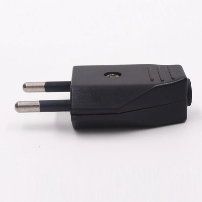 Factory 2 Pin Round Pin European Electric Plug - Buy 2 Pin Electric ...